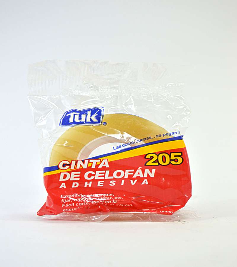 Cinta Tuk 205 18X33 Celofan Transparente – Maplusa