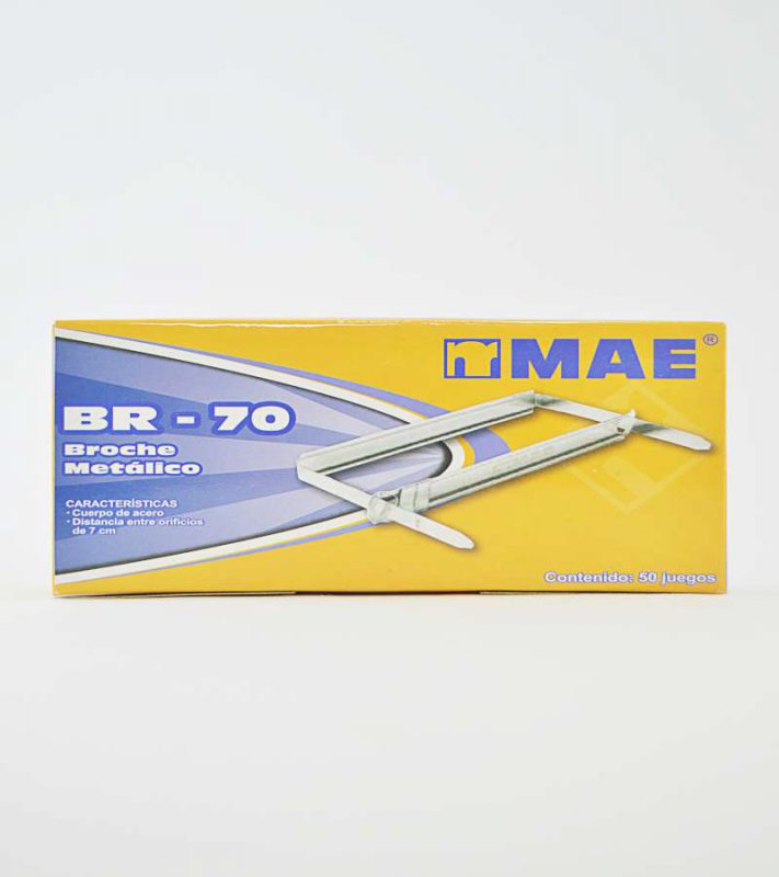 Broche Metalico Mae 7Cm C/50 Br-70 – Maplusa