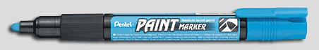 Marcador Pentel Paint M.Azul Claro Ind – Maplusa