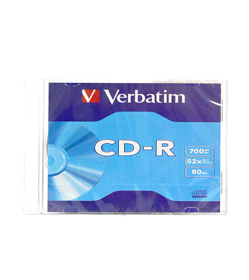 Cd-R Verbatim 94776 80Min 700Mb 52X Gra – Maplusa