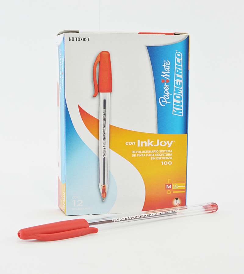 Boligrafo Papermate Kilometrico Rojo – Maplusa