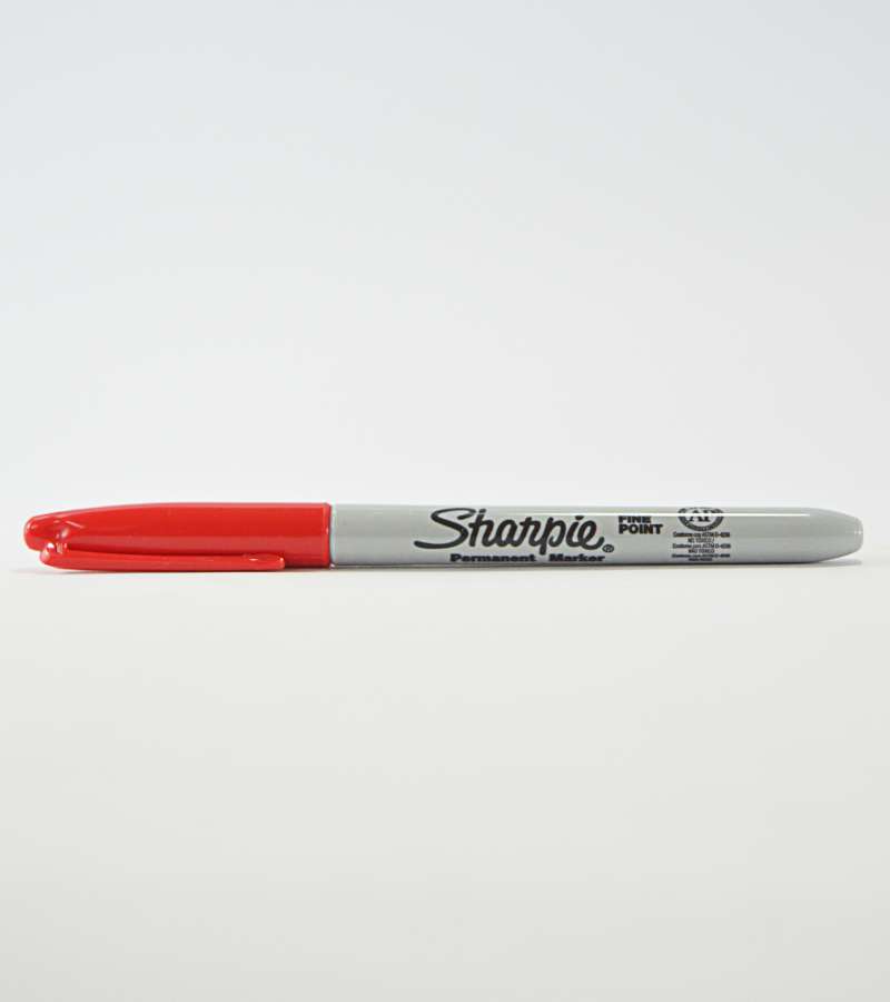 Marcador Sharpie Fino Rojo Permanente – Maplusa