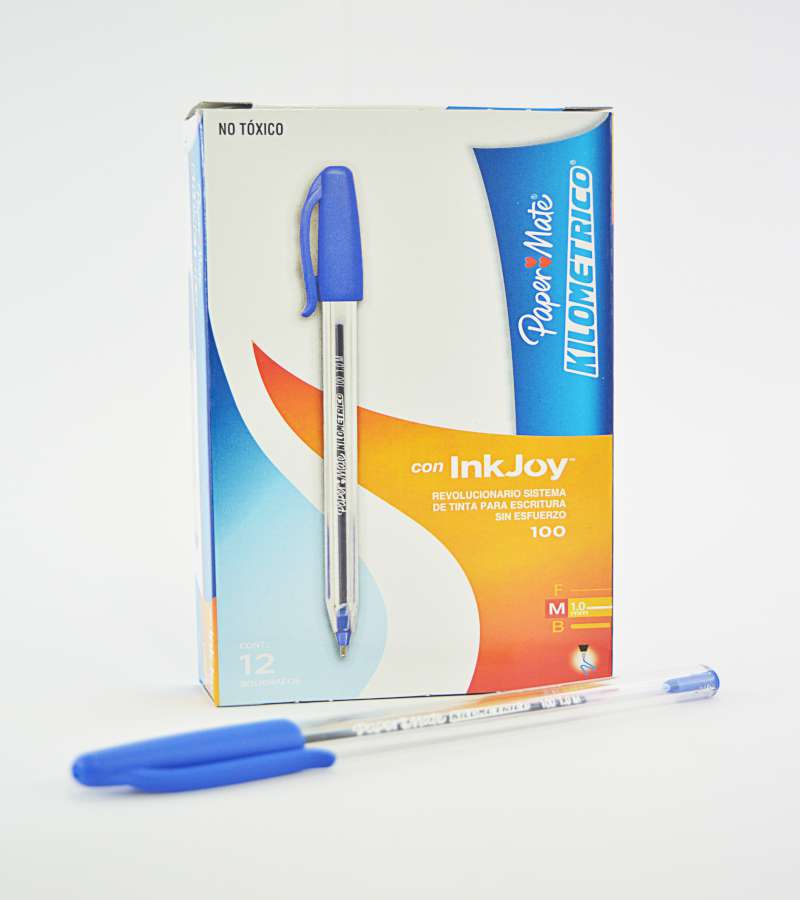 Boligrafo Papermate Kilometrico Azul – Maplusa