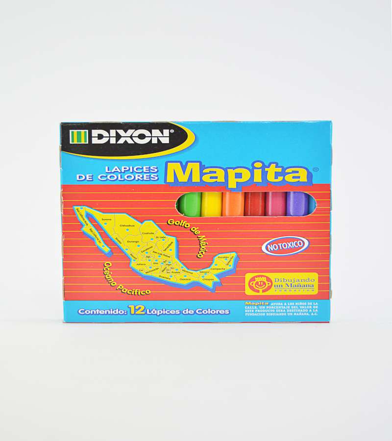 Colores Dixon Mapita Con 12 Cortos – Maplusa