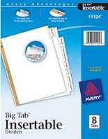 Separador Avery 11124 8Div Insert Transp – Maplusa