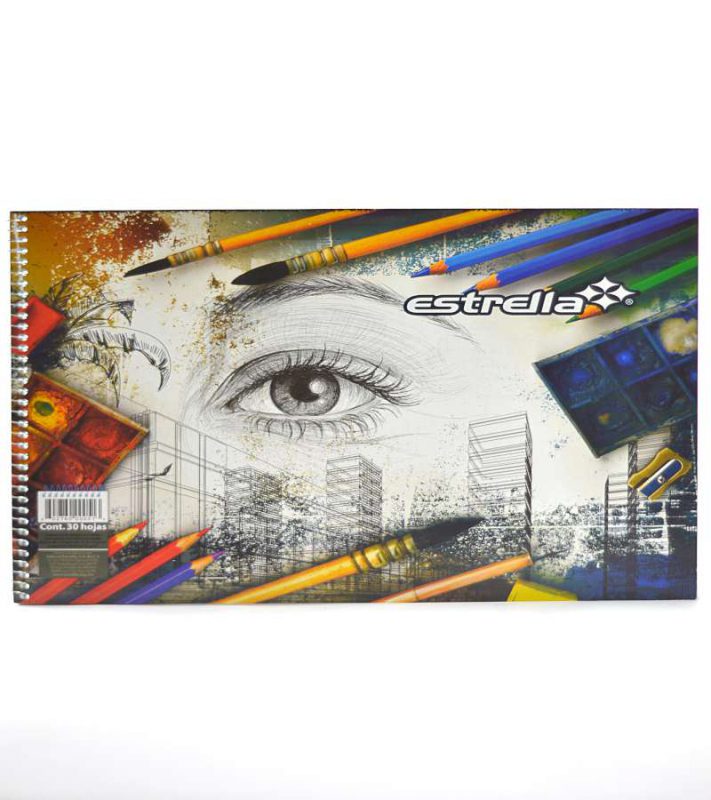 Cuaderno Estrella De Dibujo 30 Hjs. 0051 – Maplusa