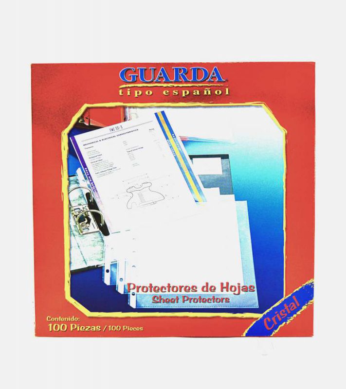 Protector De Hojas Guarda Cta. C/100 – Maplusa