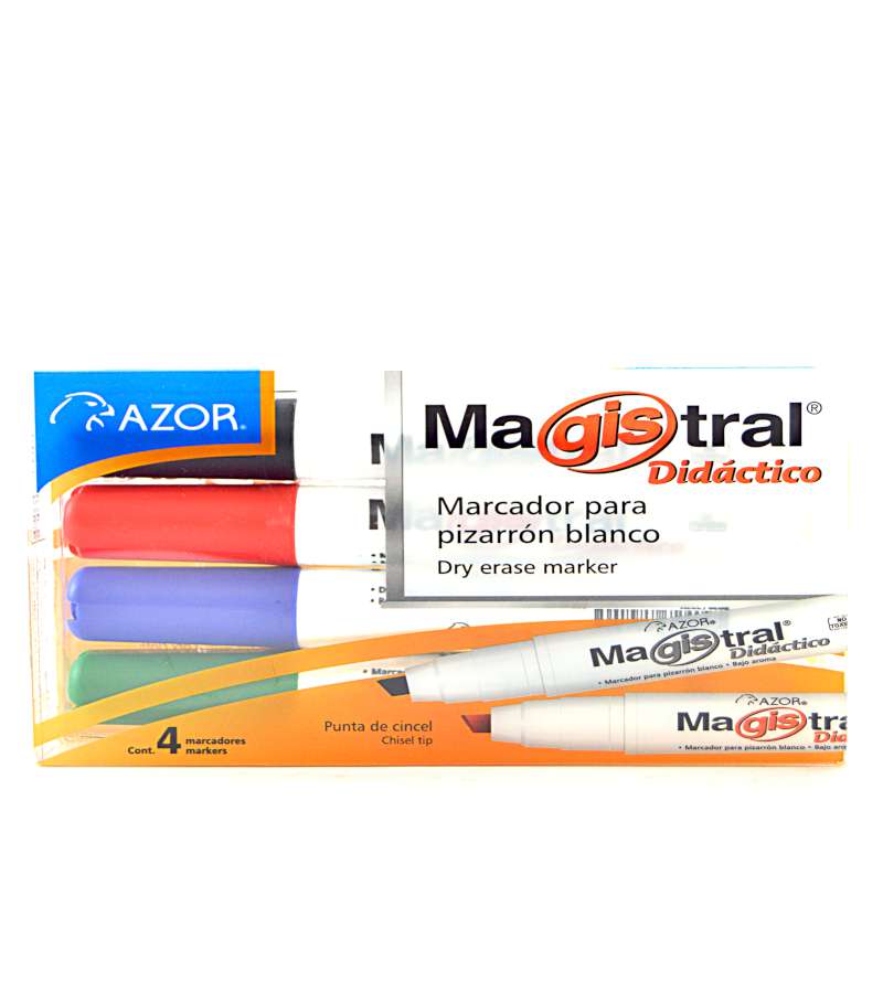 Marcador Magistral Did.Con 4 Colores – Maplusa