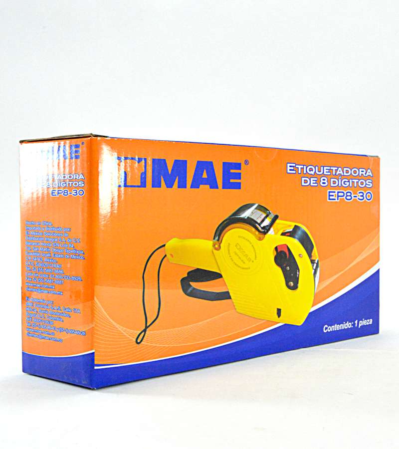 Etiquetadora Mae Trak Ep8-30 8 Digitos – Maplusa
