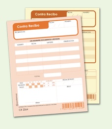 Block Euroformas Contra Recibo S/P Er0125 – Maplusa