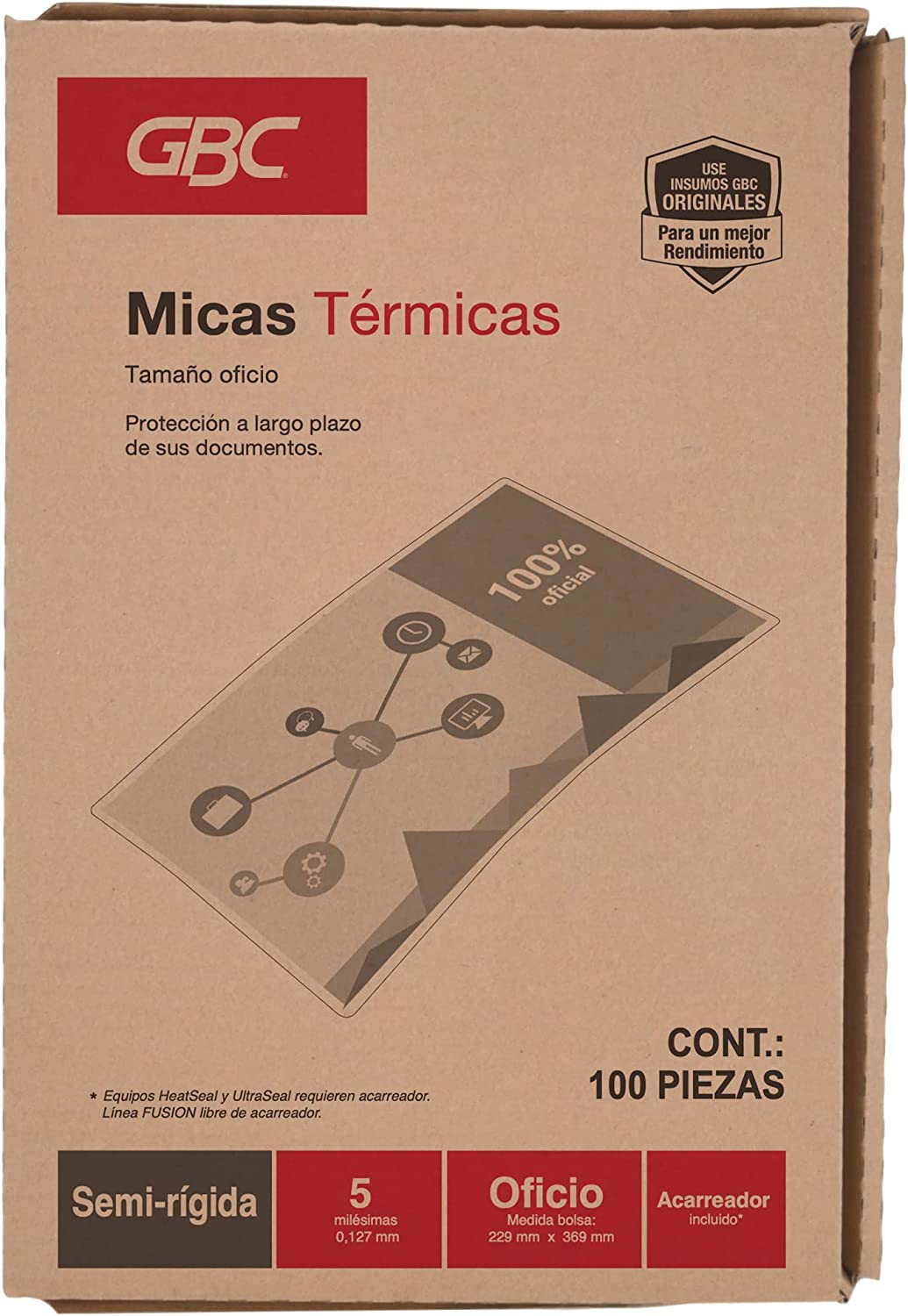 Mica Gbc Ofi. 5 Mil. C/100 – Maplusa