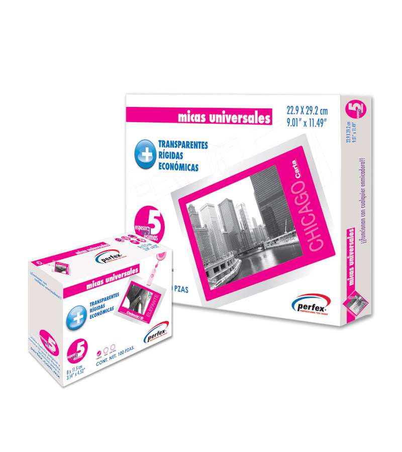 Mica Perfex 5Mil. Doble Carta C/100 16121 – Maplusa