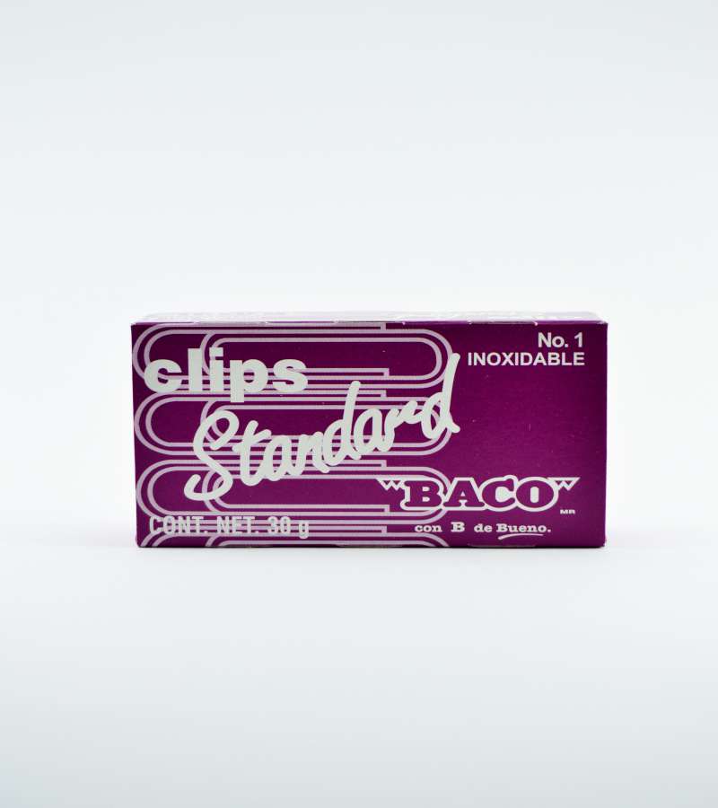 Clip Baco # 1 Standard C/100 Ces1 – Maplusa