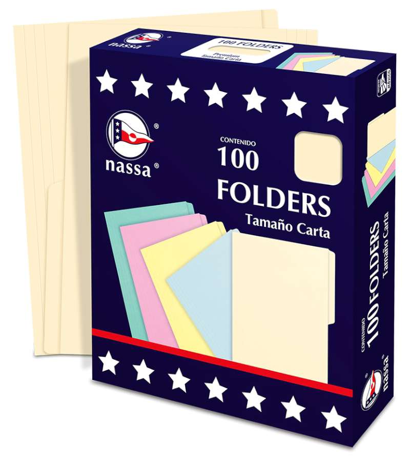 Folder Nassa Carta Crema Con 100 – Maplusa