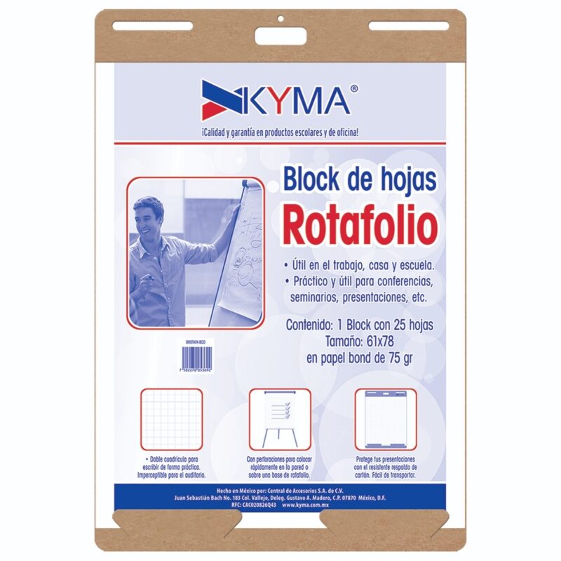 Block Kyma Rotafolio bco/optico 61X78 25H.3692 75G – Maplusa