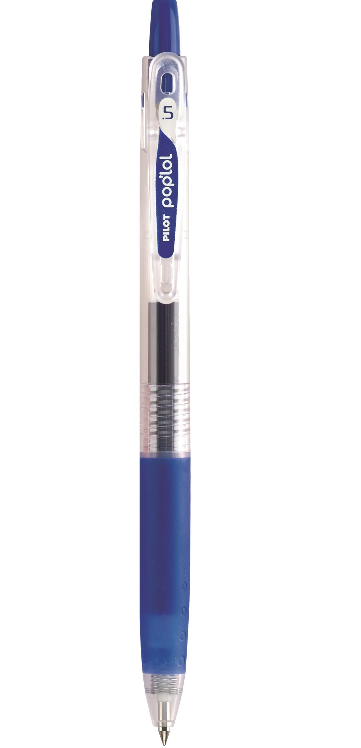 BOLIGRAFO PILOT POPLOL .5 AZUL RETRACTIL GEL 18002 – Maplusa